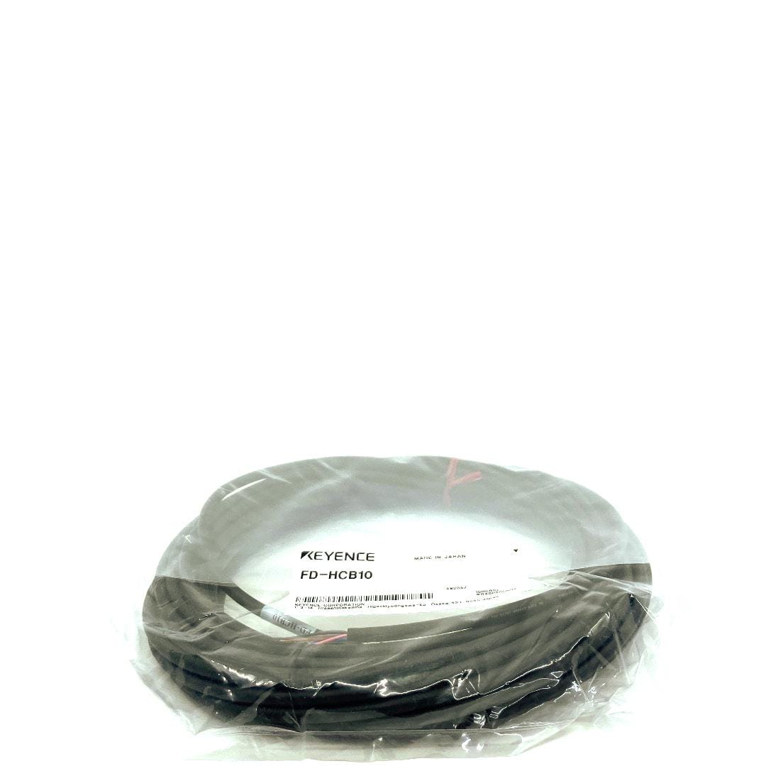 The KEYENCE FD-HCB10 M12 power supply cable 6-core cable PVC 10 m