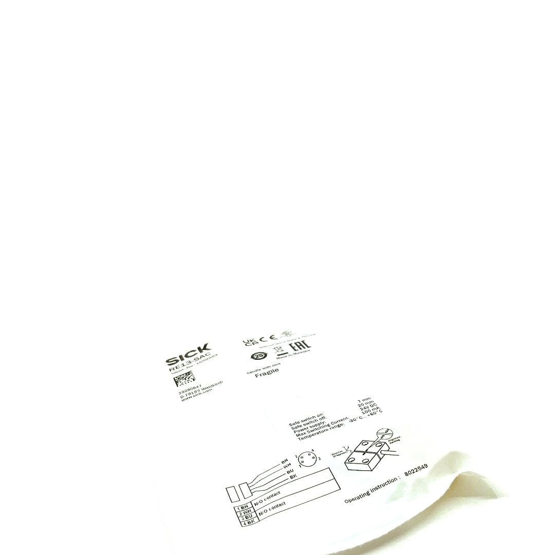 Magnetic Safety Switches: SICK SICK RE13-SAC Reliable Non-Contact Door ...